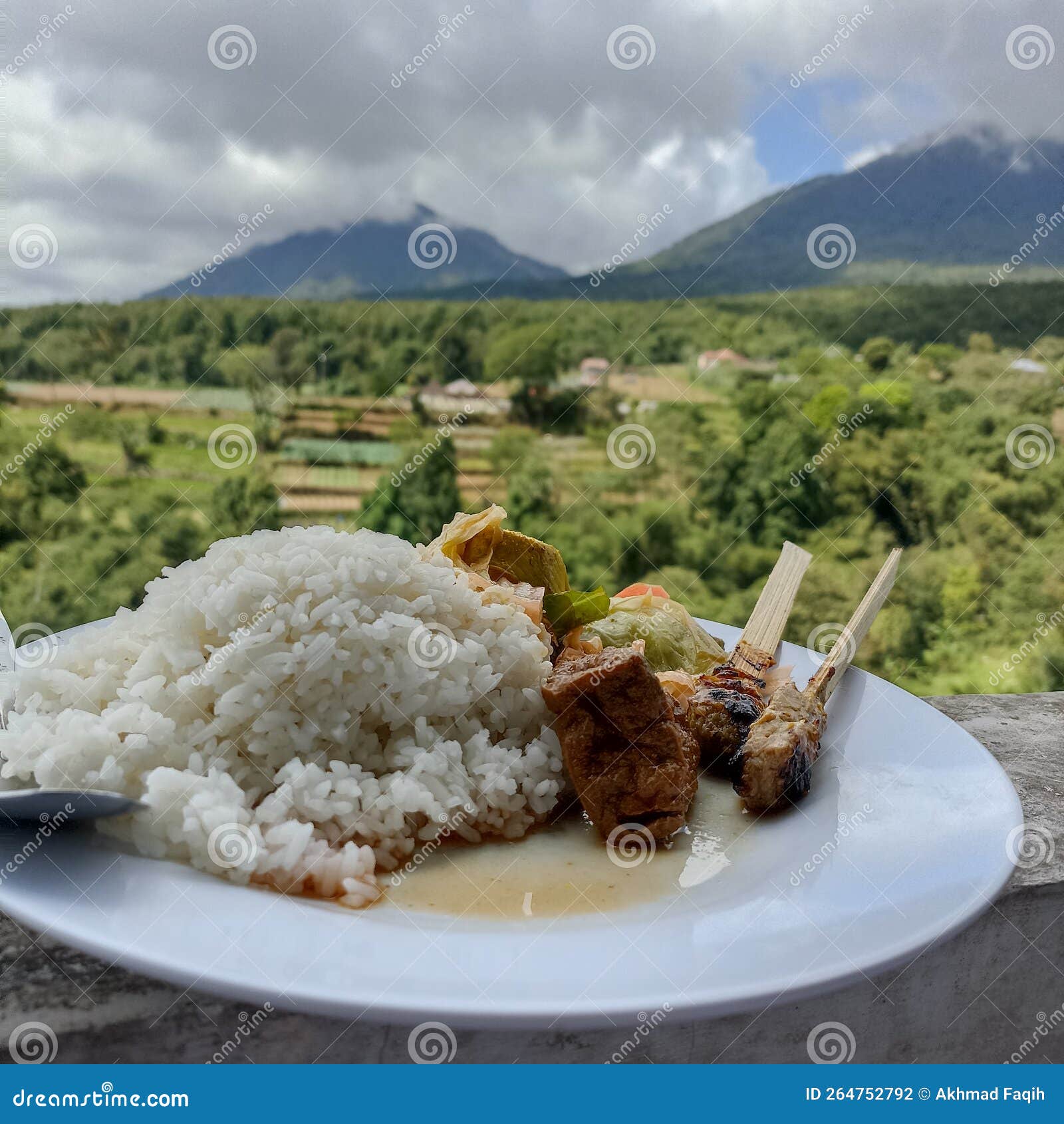 Typical Balinese Food with Its Stock Photo - Image of typical ...