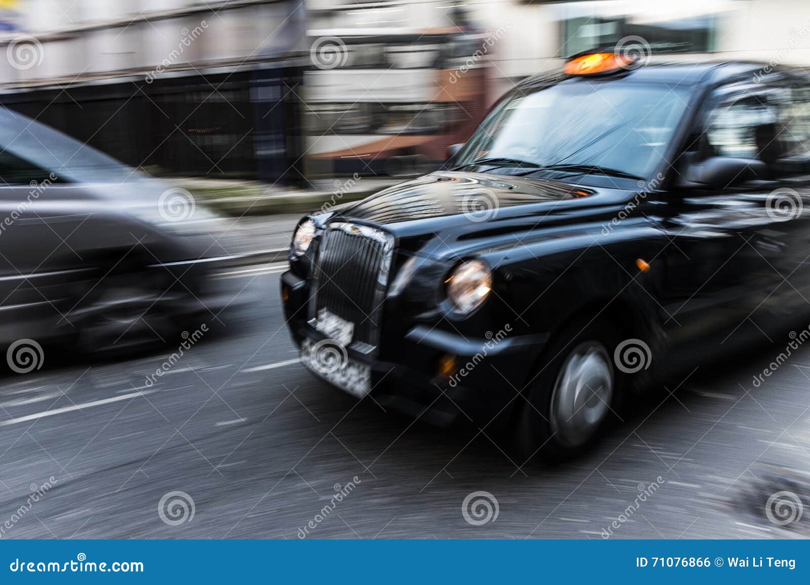 Typical British Cab stock photo. Image of vehicle, fast - 71076866