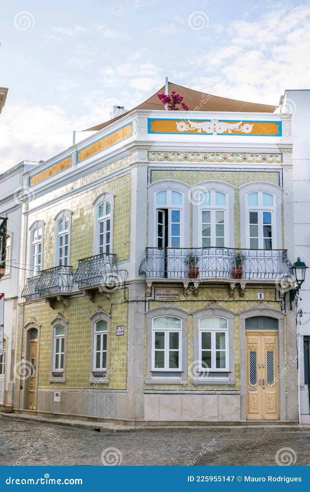 Typical Buildings of the Portuguese Cities Stock Image - Image of city ...