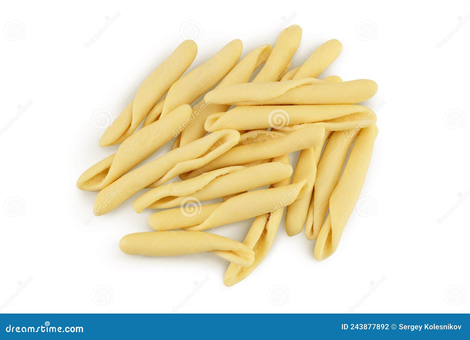 Typical Calabrian Pasta Called Maccheroncini Also Known As Maccheroni ...