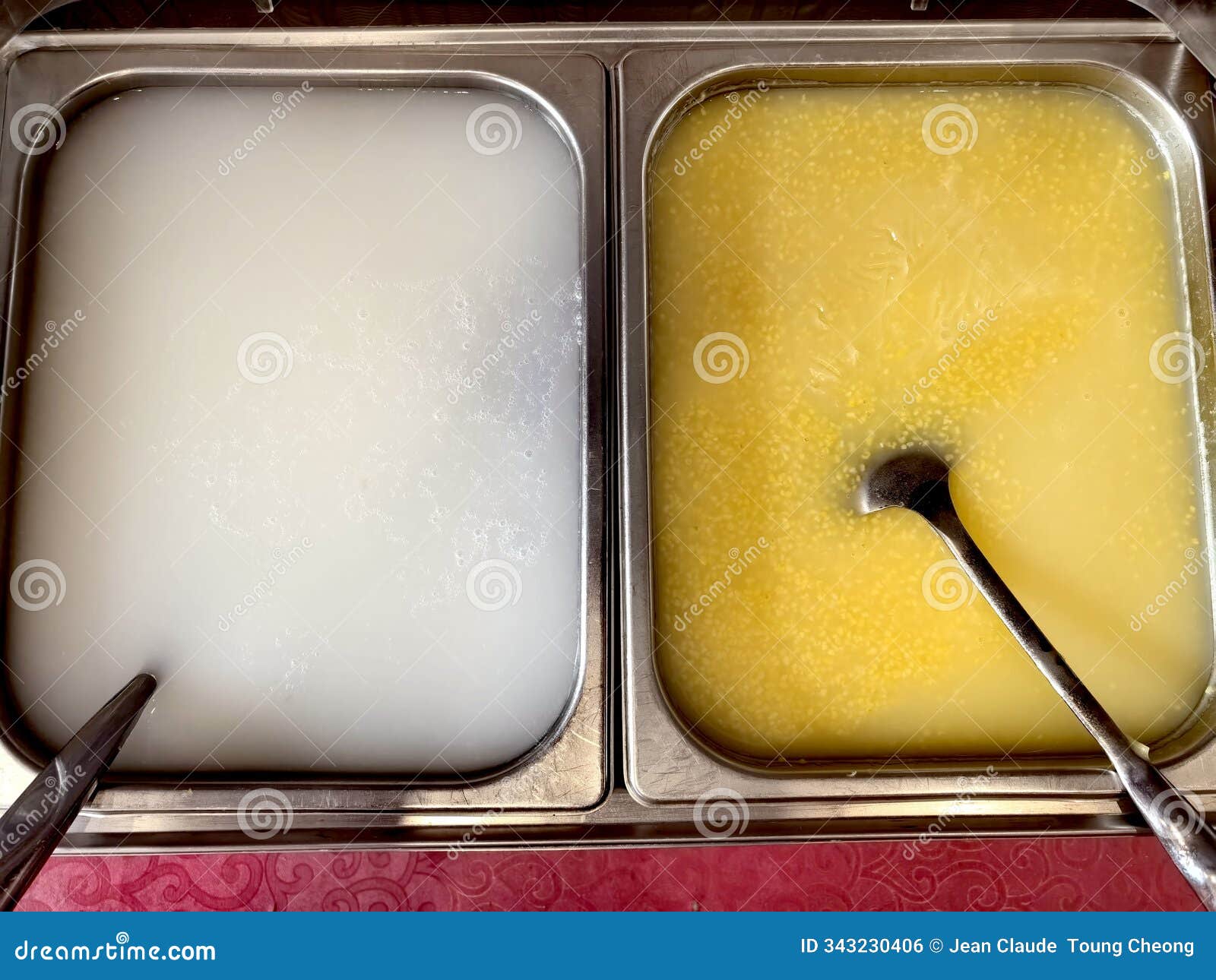 Typical Chinese Breakfast and Condiments. Stock Photo - Image of dish ...