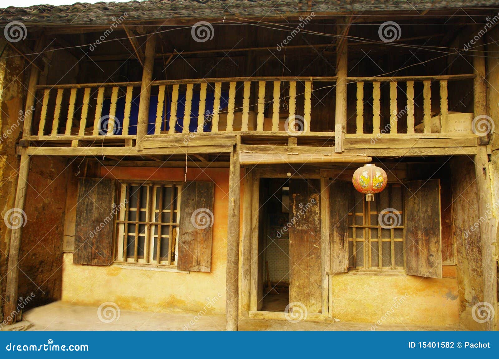 Typical Chinese house stock photo. Image of asia, history - 15401582