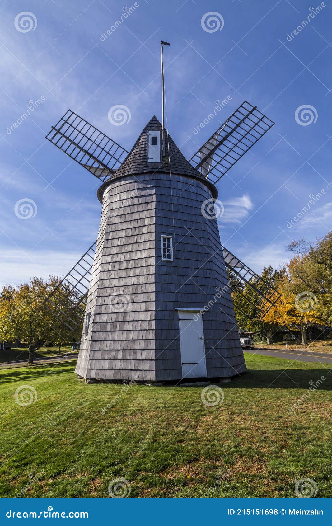 Typical Classical Vintage Mill Stock Photo - Image of east, vintage ...