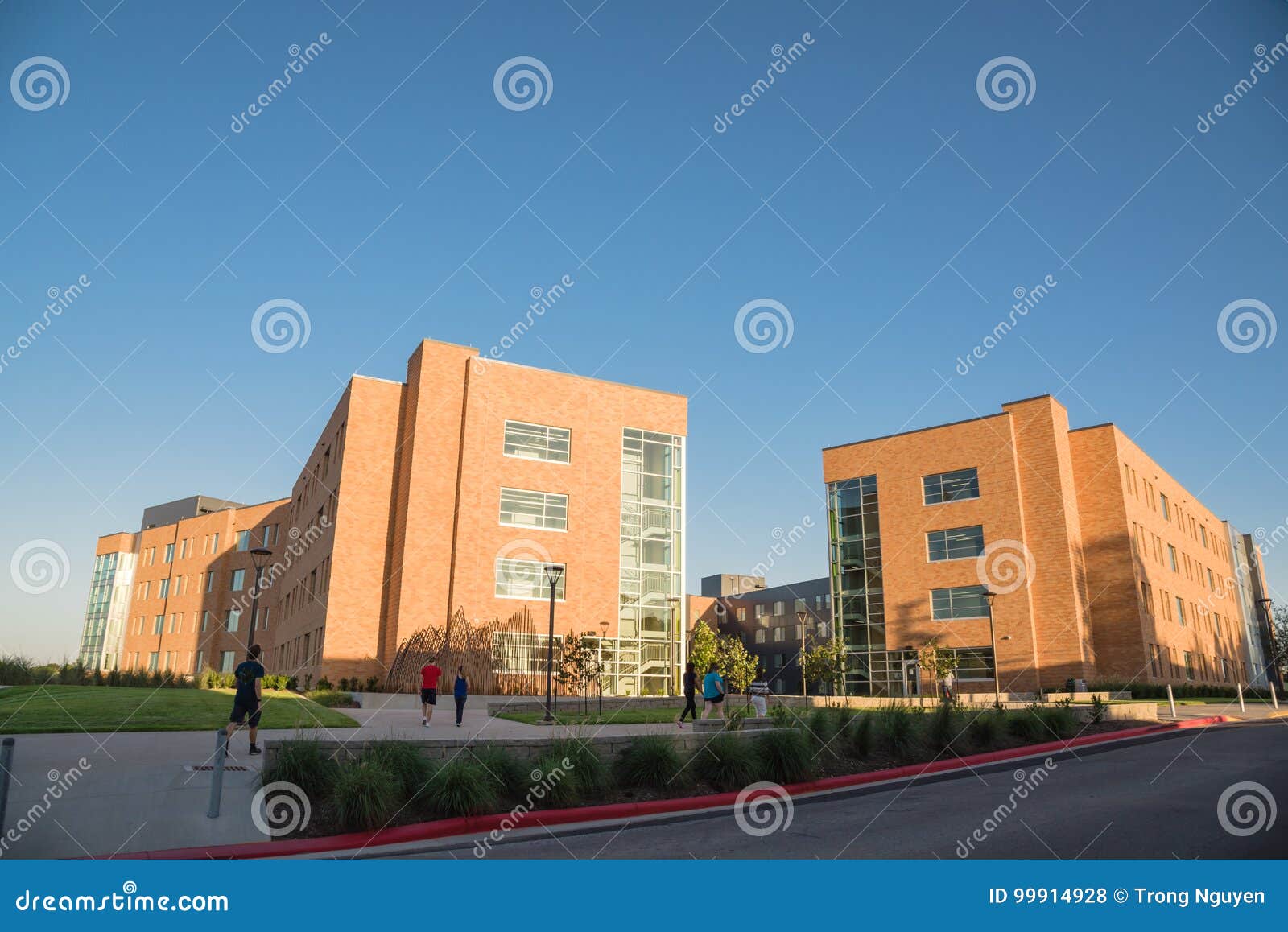 University campus editorial stock photo. Image of house - 99914928