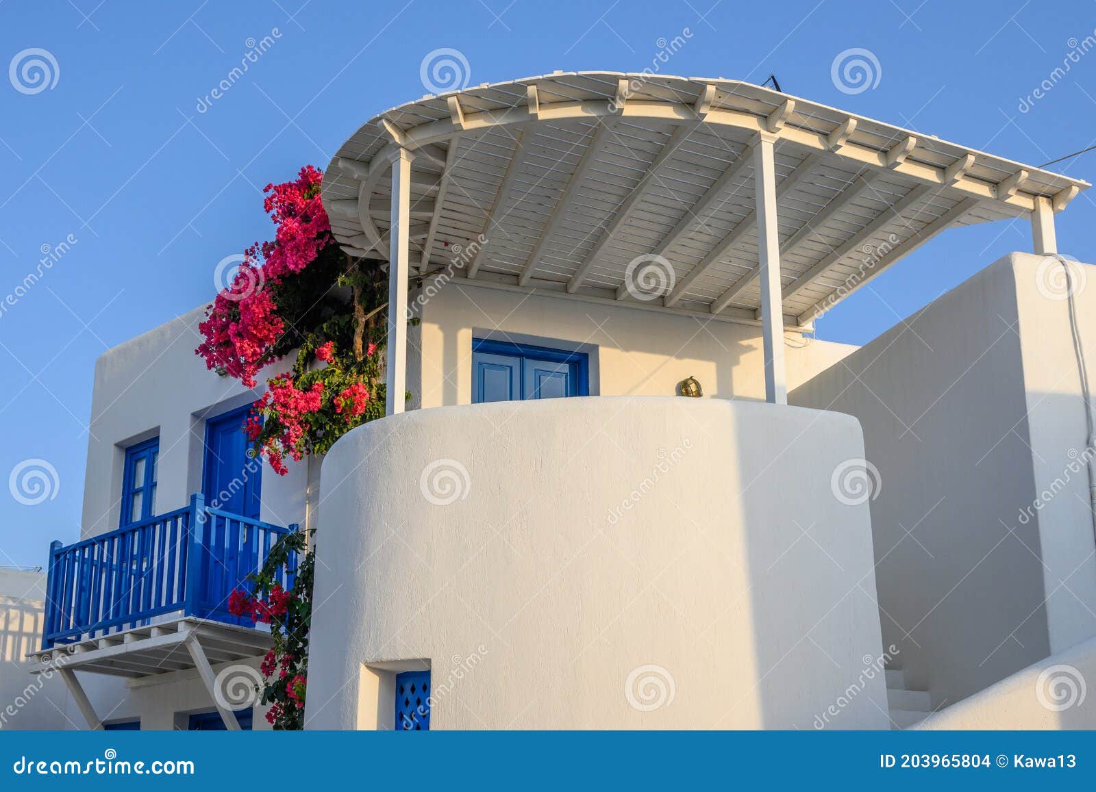 Typical Cycladic Architecture Stock Image | CartoonDealer.com #58886617
