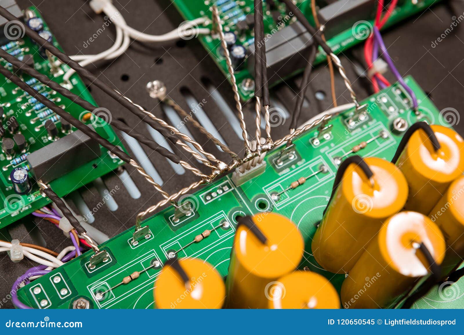 Typical Desktop Computer Baseboard Royalty-Free Stock Photography ...