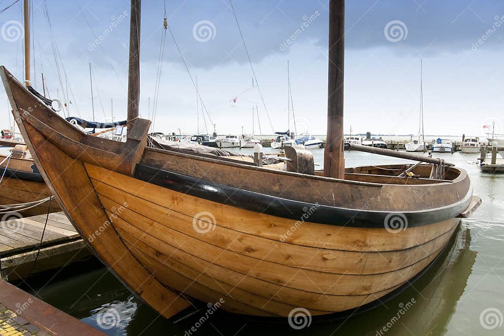 Typical dutch boat stock photo. Image of outdoors, scenery - 20883716