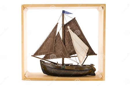 Typical Dutch boat stock photo. Image of sailing, botter - 7372526