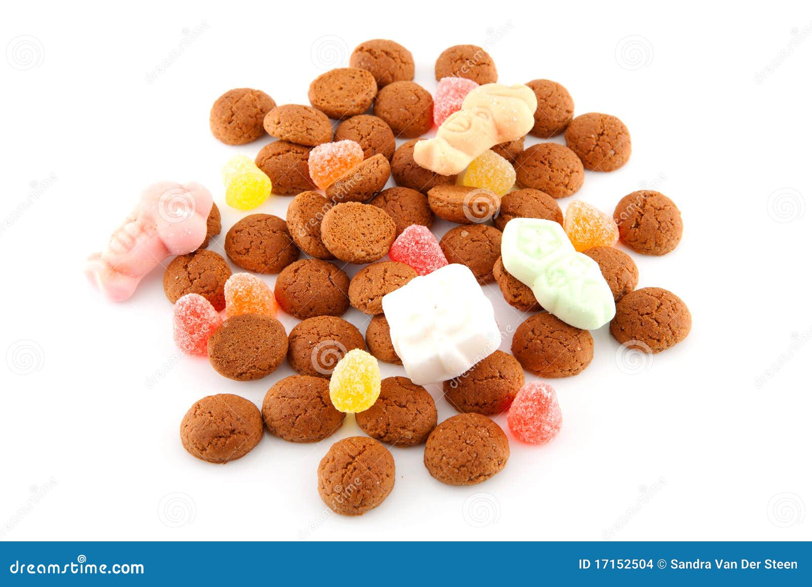 Typical Dutch Sweets: Pepernoten Stock Photo - Image of treat, typical ...