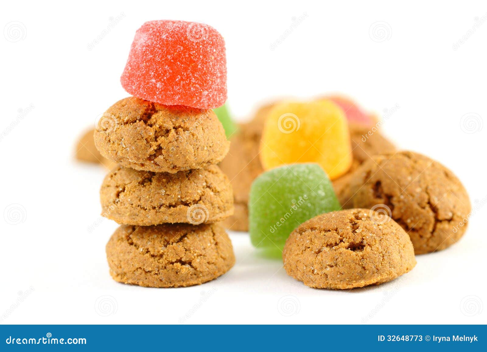 Typical Dutch Sweets for Sinterklaas - Pepernoten (ginger Nuts) Stock ...