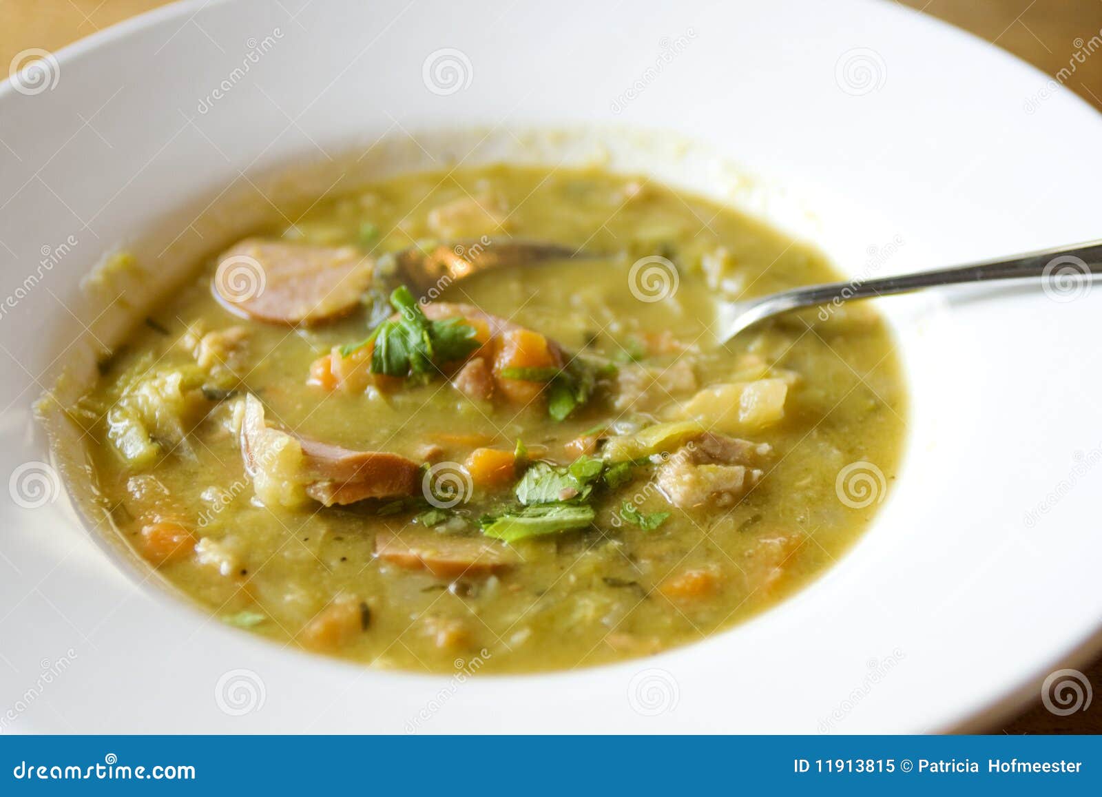 Typical Dutch Winter Pea Soup Stock Image - Image of sellery, winter ...