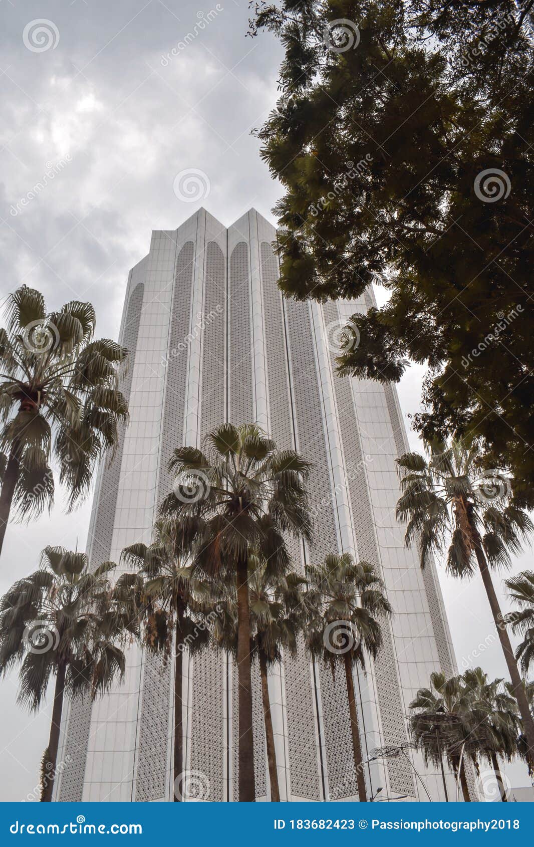 Typical Example of Muslim Skyscraper Tower Architecture in Kuala Lumpur ...