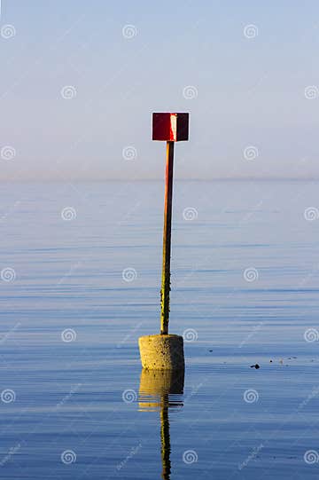 A Typical Fixed Hazard Warning and Marker Beacon Navigation Aid with ...