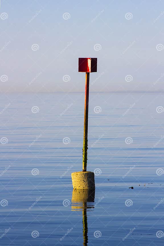 A Typical Fixed Hazard Warning and Marker Beacon Navigation Aid with ...