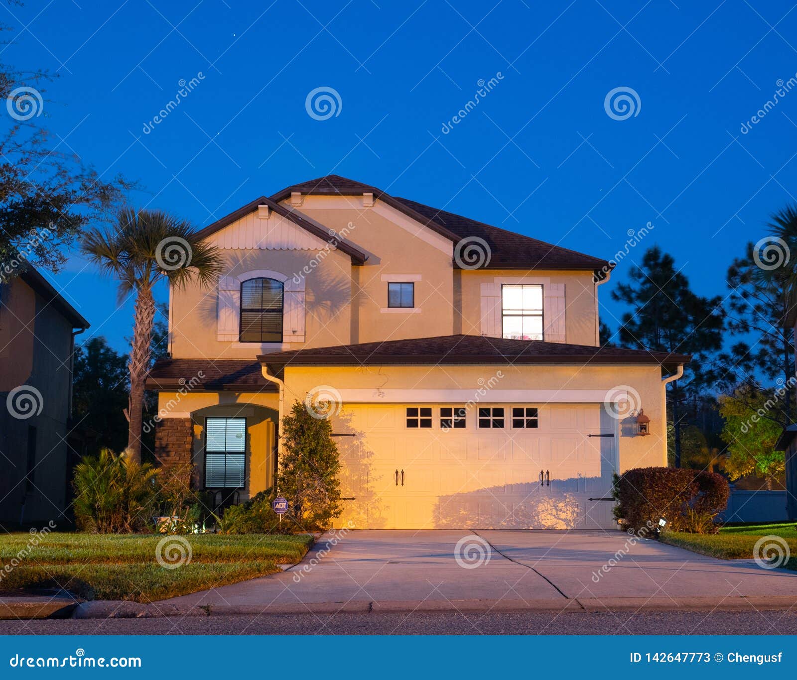 A typical Florida house stock image. Image of florida - 142647773