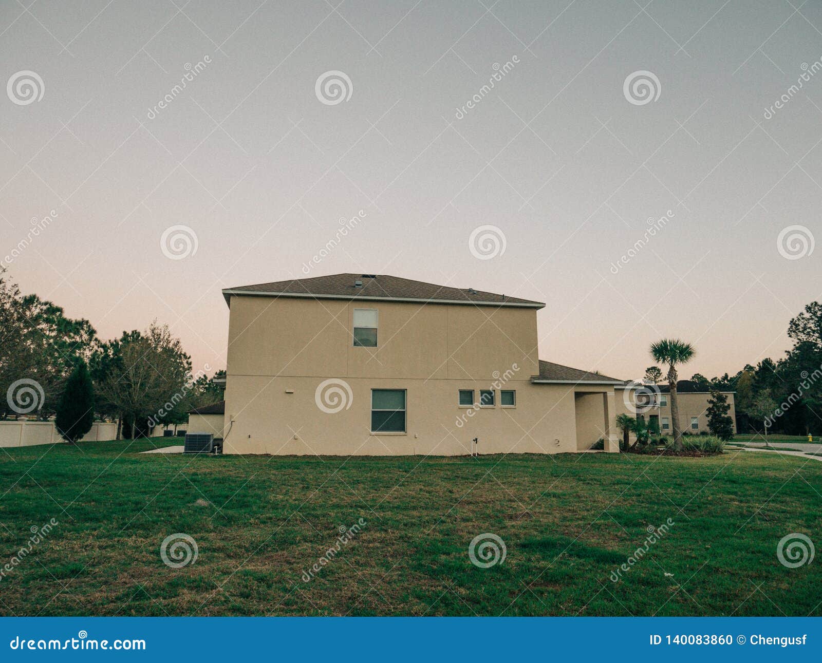 A typical Florida house stock photo. Image of architecture - 140083860
