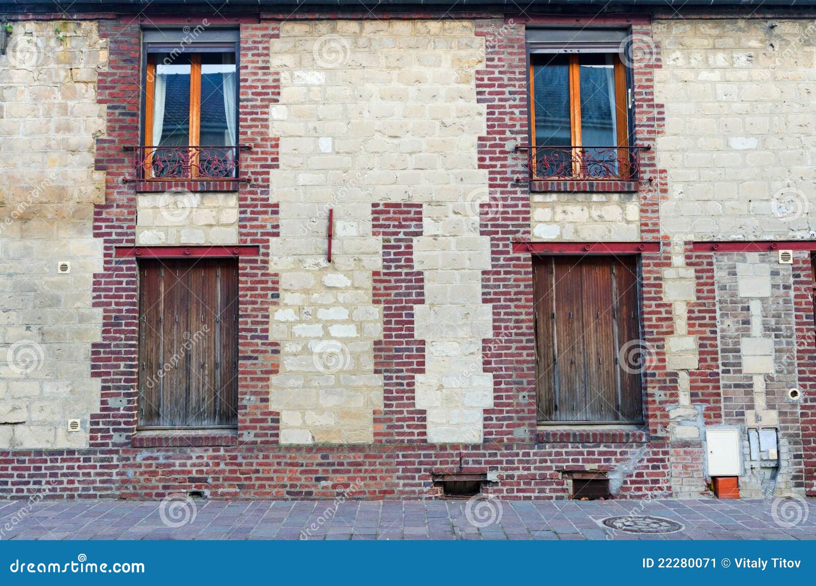 Typical french house stock image. Image of exterior, europe - 22280071