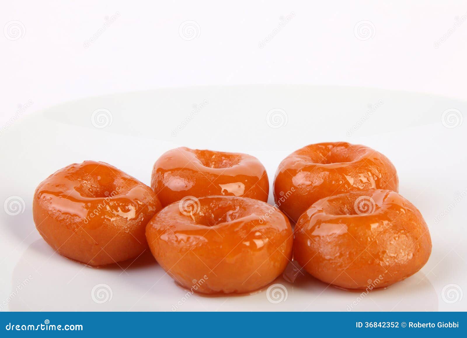 Typical Fried Turkish Dessert Stock Photo - Image of pistachio, hanim ...