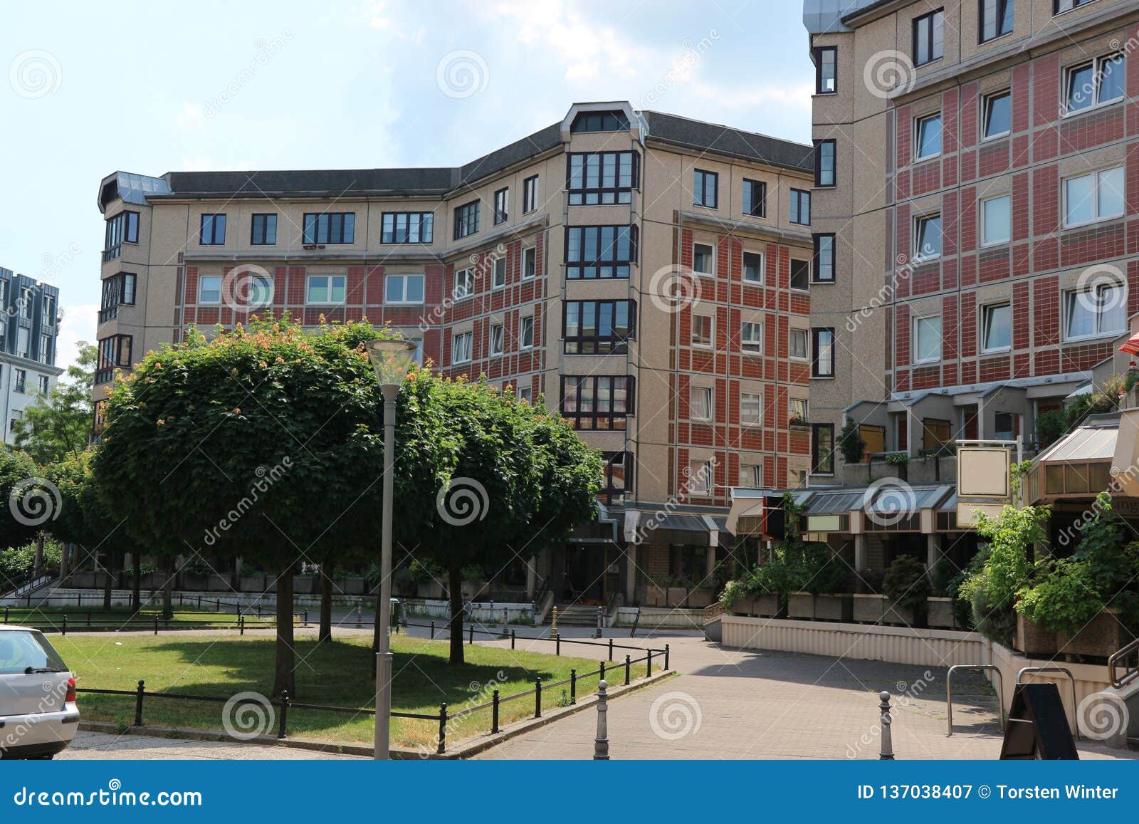 Typical gdr architecture stock image. Image of structure - 137038407