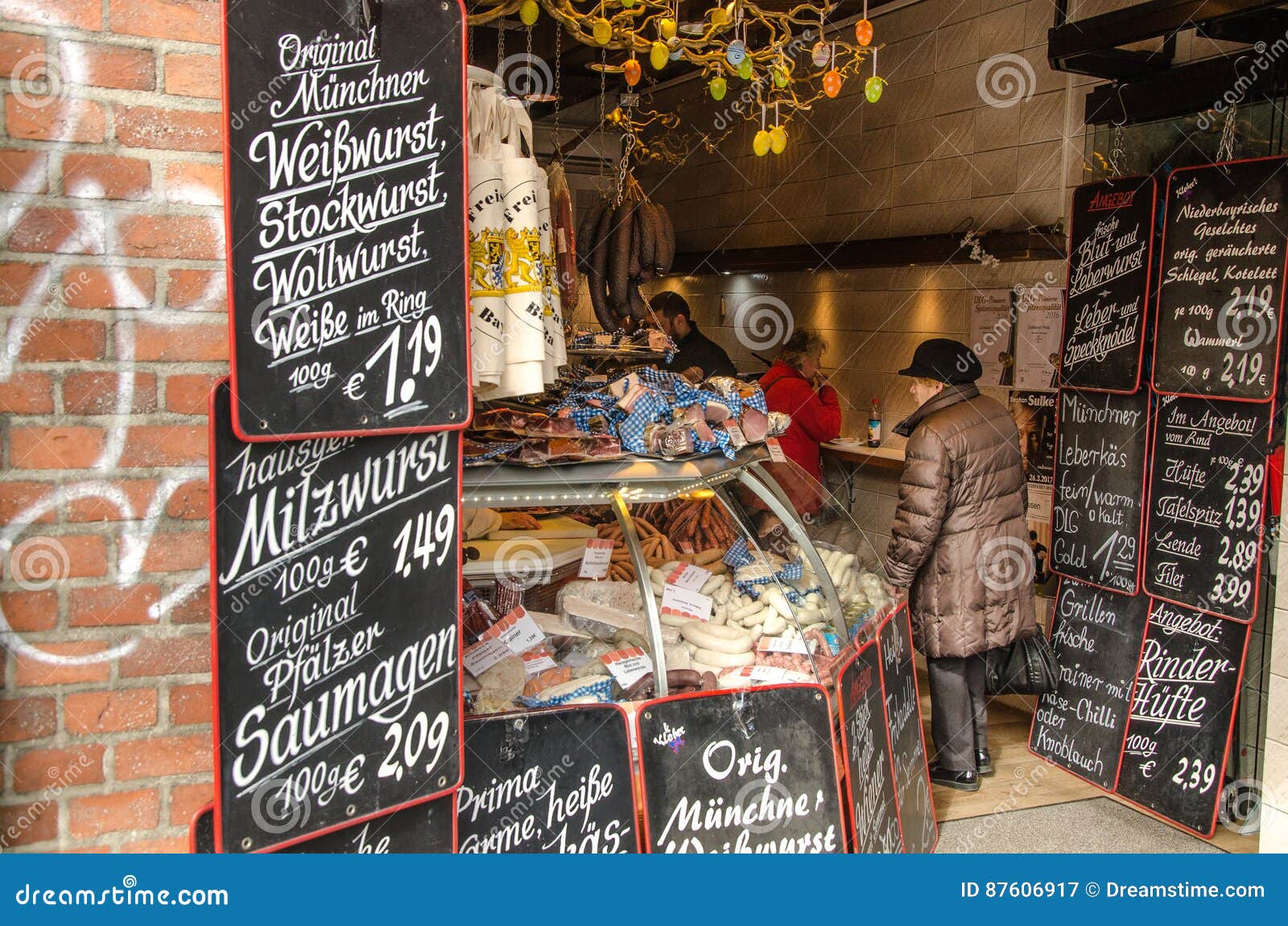 Typical german shop editorial photography. Image of wiustel - 87606917