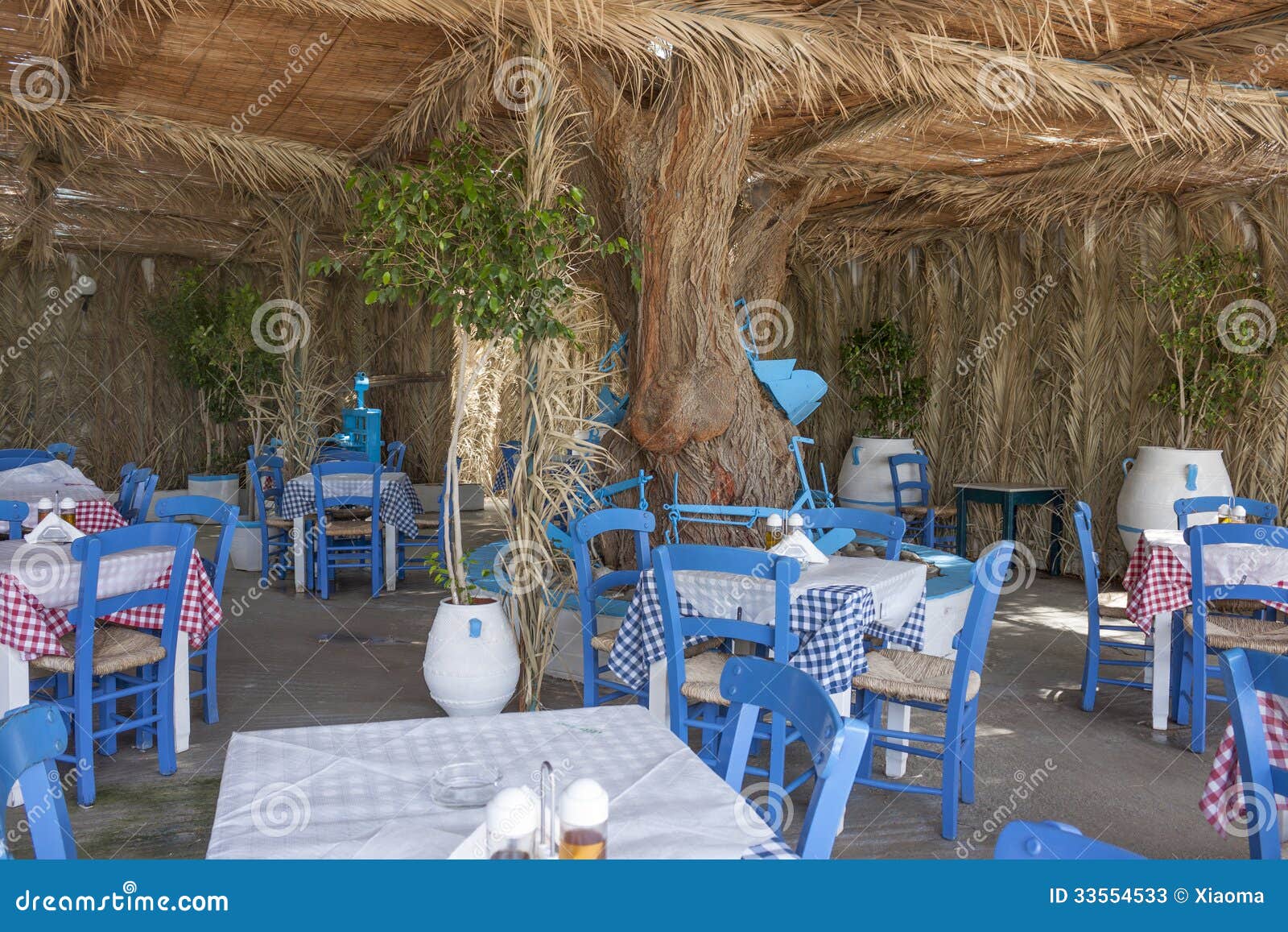 A typical Greek taverna stock image. Image of taverna - 33554533