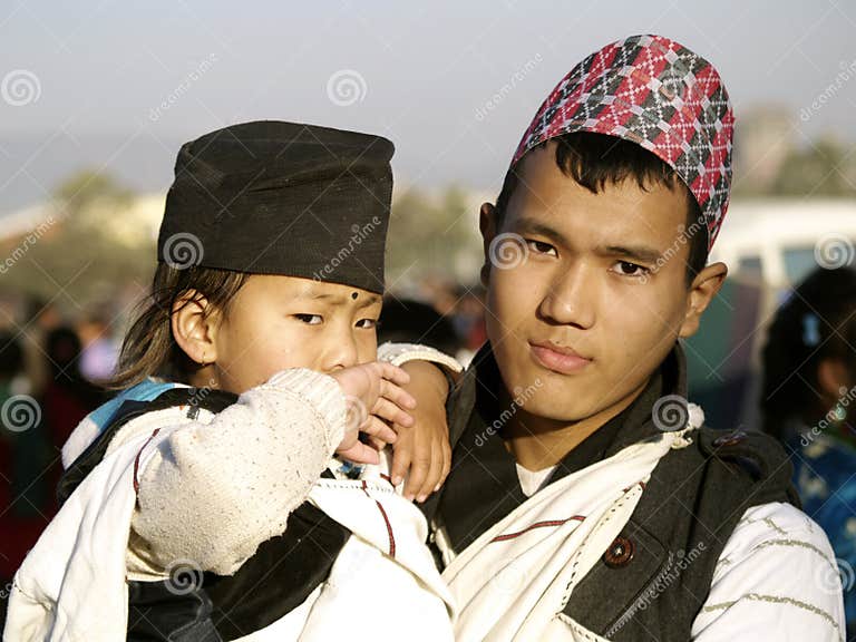 Typical Gurung Brothers editorial photo. Image of lhosar - 22624291