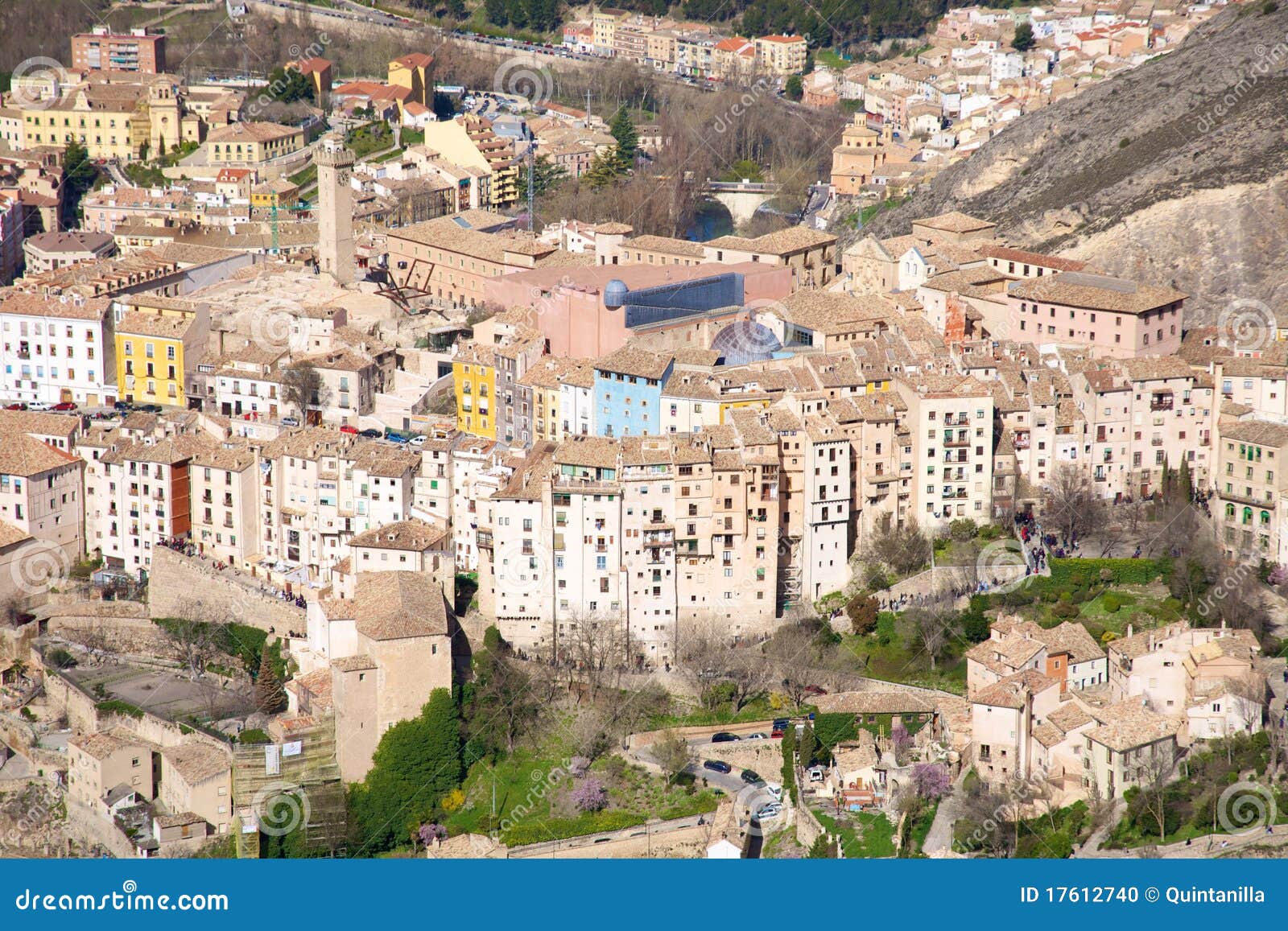 Typical Hanging Houses of Cuenca Stock Photo - Image of village, europe ...