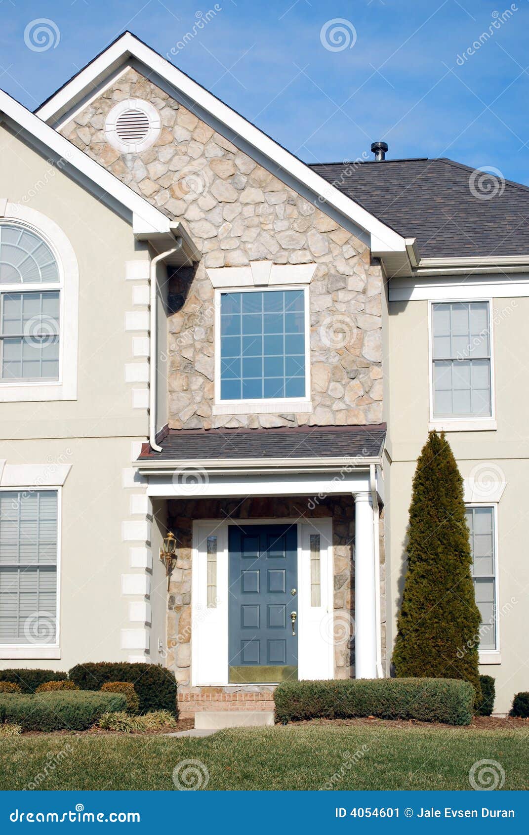 Typical Home stock image. Image of property, story, home - 4054601