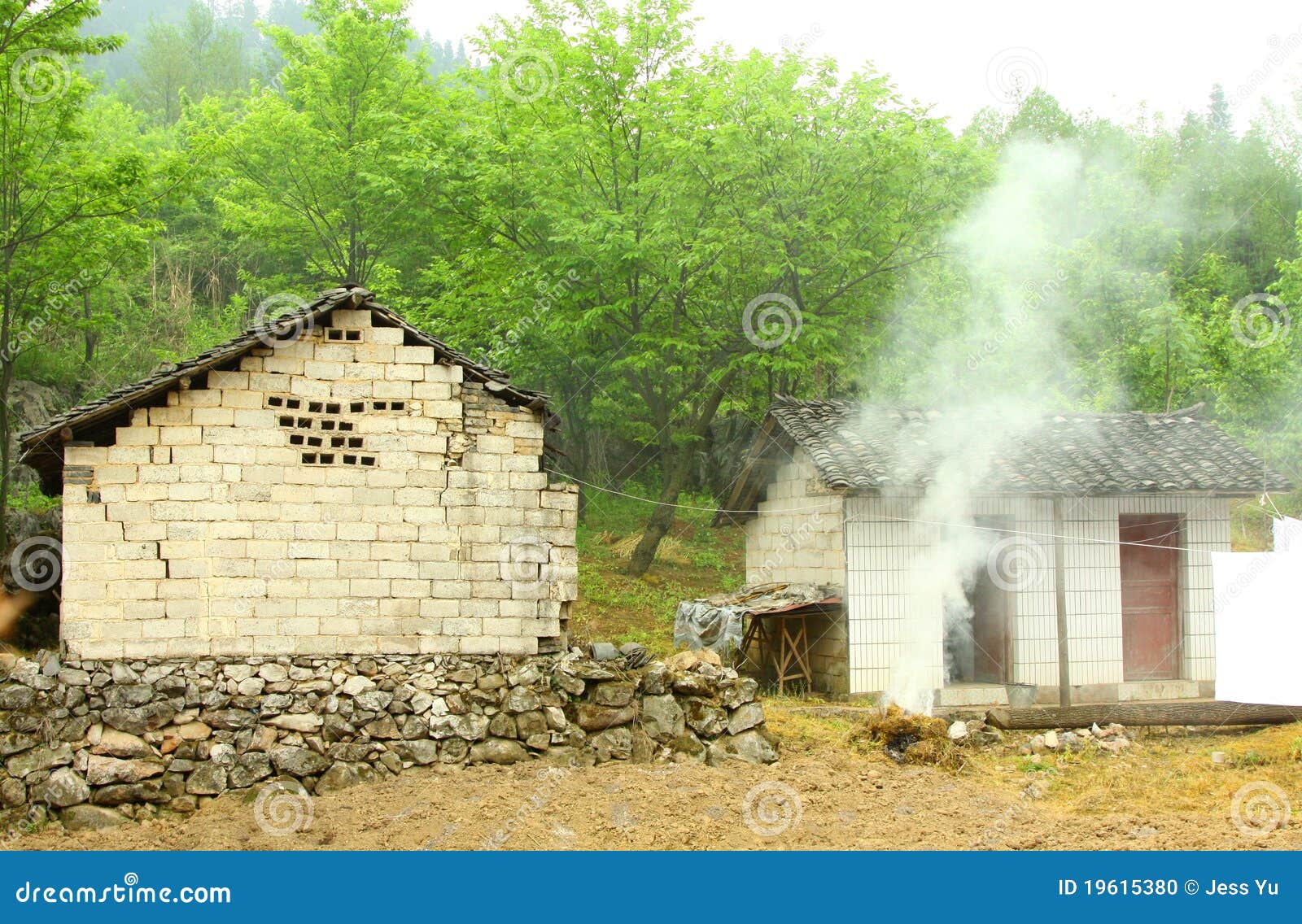 Typical House in Countryside of China Stock Photo - Image of hunan ...