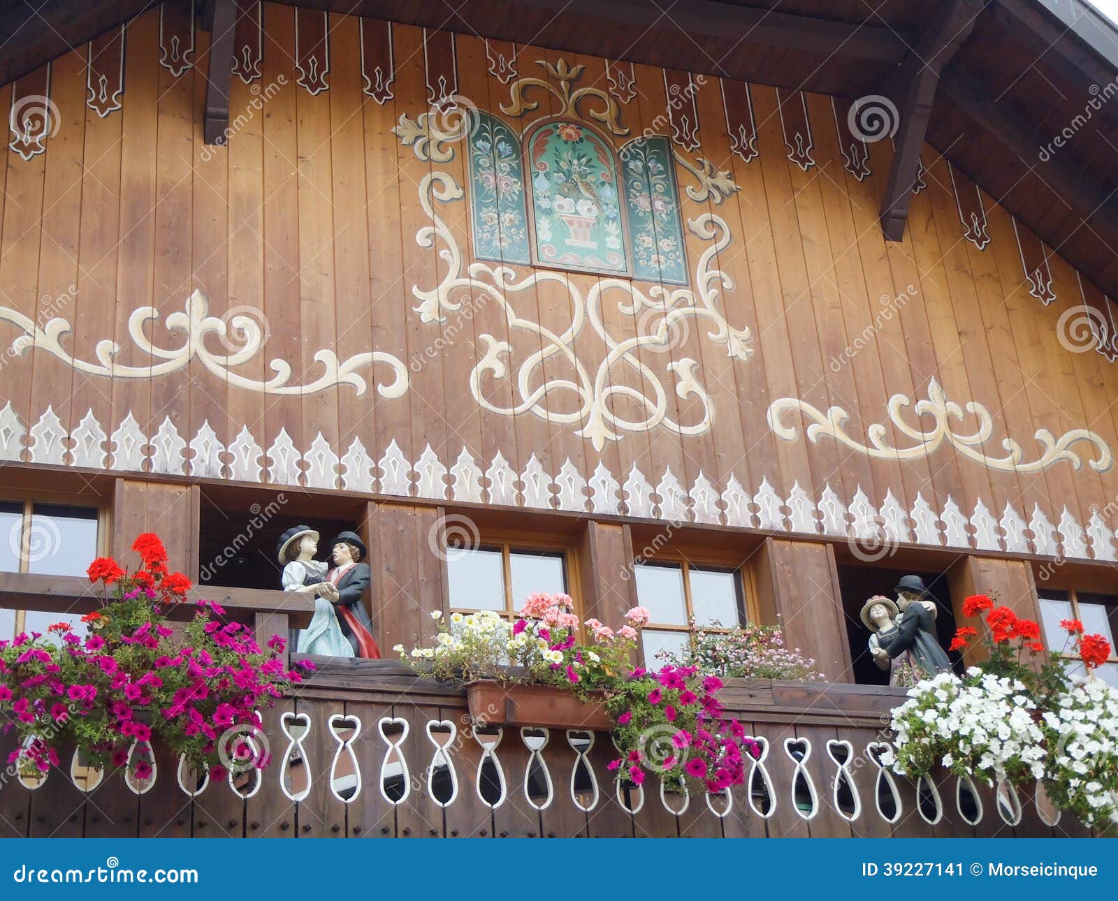 Typical House of Cuckoo Clocks Stock Image - Image of forest, fluffy ...