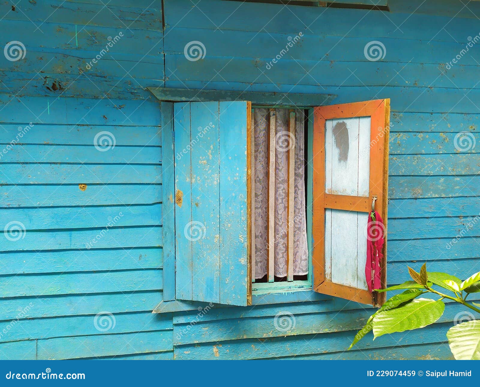 Typical House Windows in Indonesia Stock Image - Image of house ...