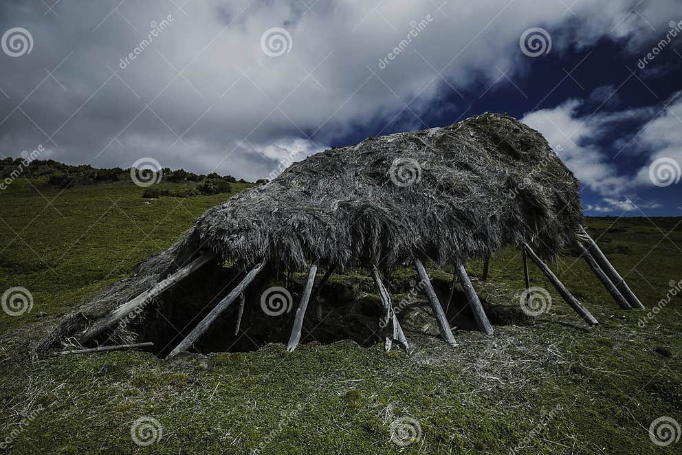 Typical Huts of Indigenous Construction in the Vicinity of the ...
