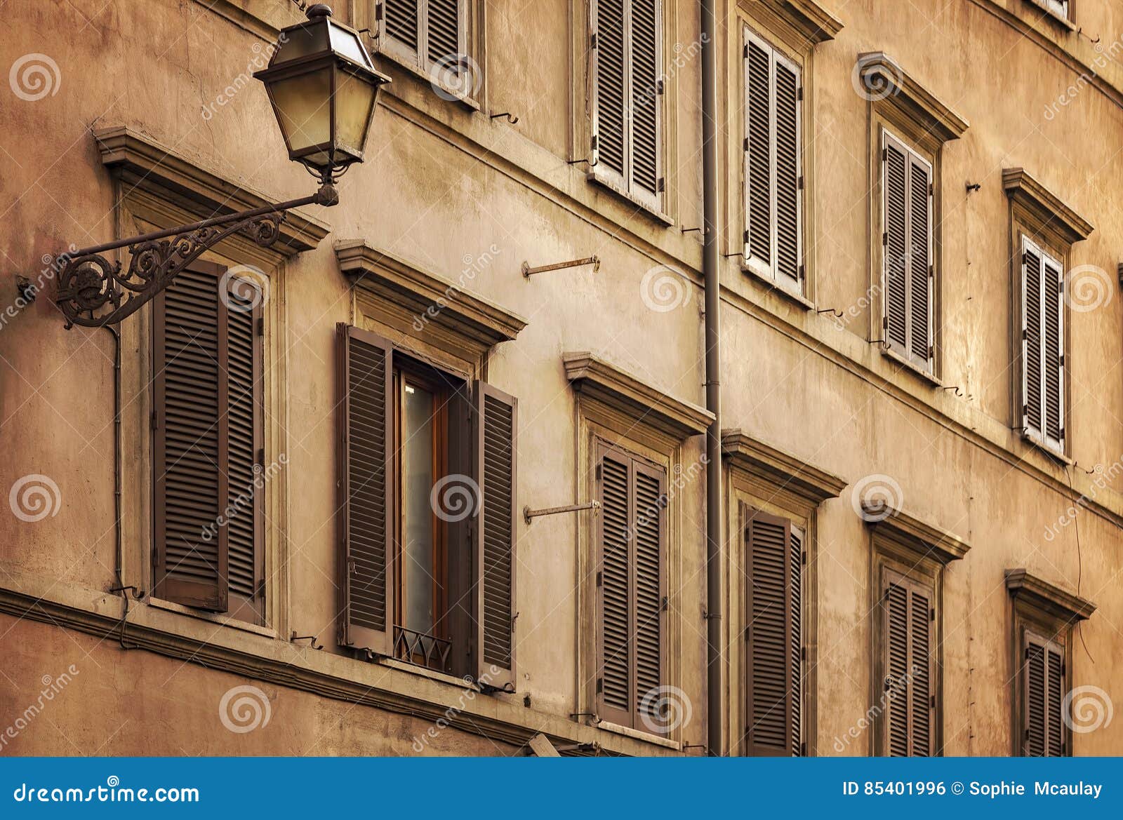 Typical Italian building stock photo. Image of landmark - 85401996
