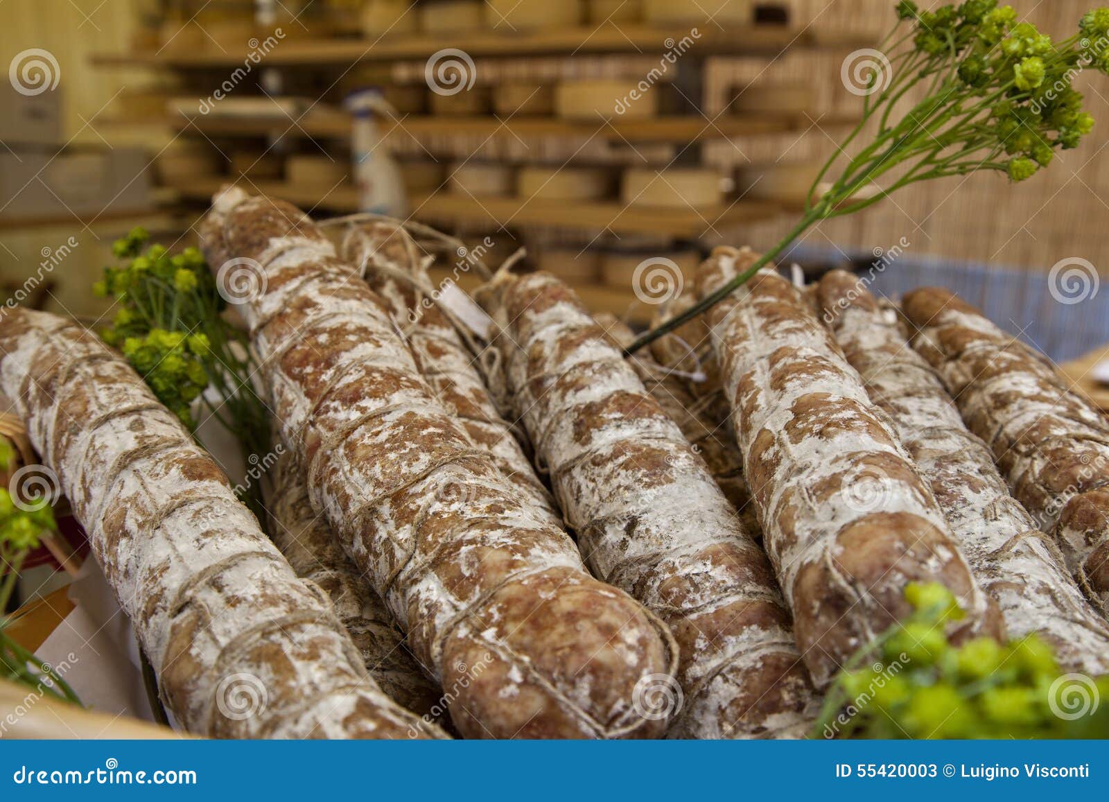 Typical Italian Handmade Cold Cuts Stock Image - Image of unhealthy ...