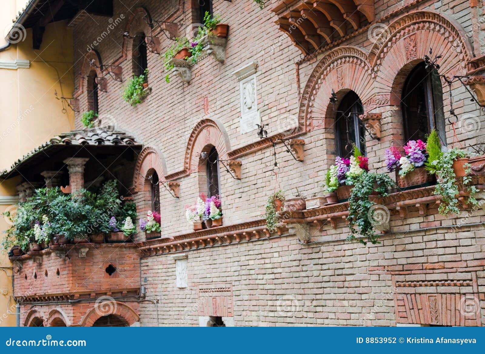 Typical Italian House stock photo. Image of house, brick - 8853952