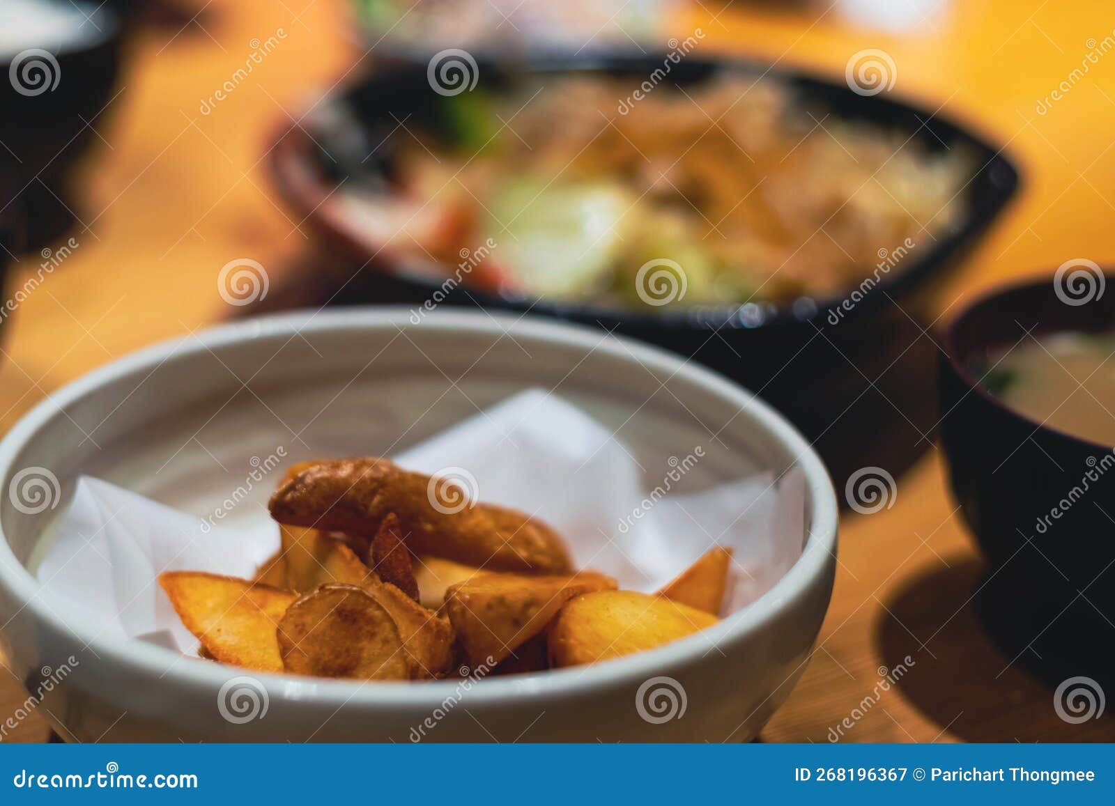 Typical Japanese Breakfast. Japanese Cuisine,japanese Set Meal Stock ...