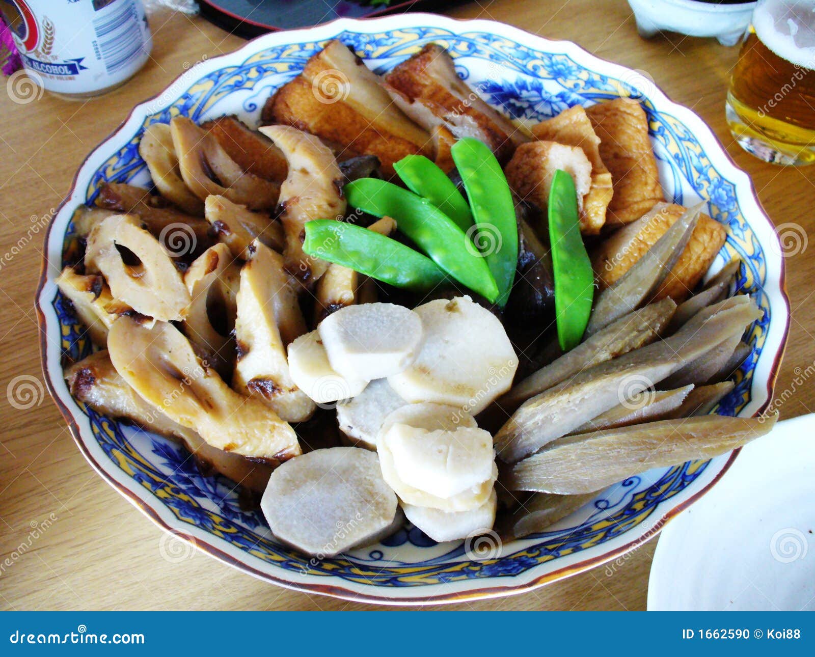 Typical Japanese Dish stock photo. Image of tasty, satsumage - 1662590