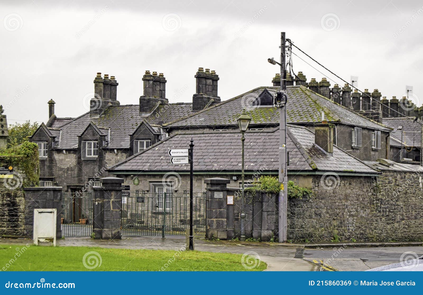 Typical Limerick Houses, Limerick, Ireland Stock Image - Image of ...