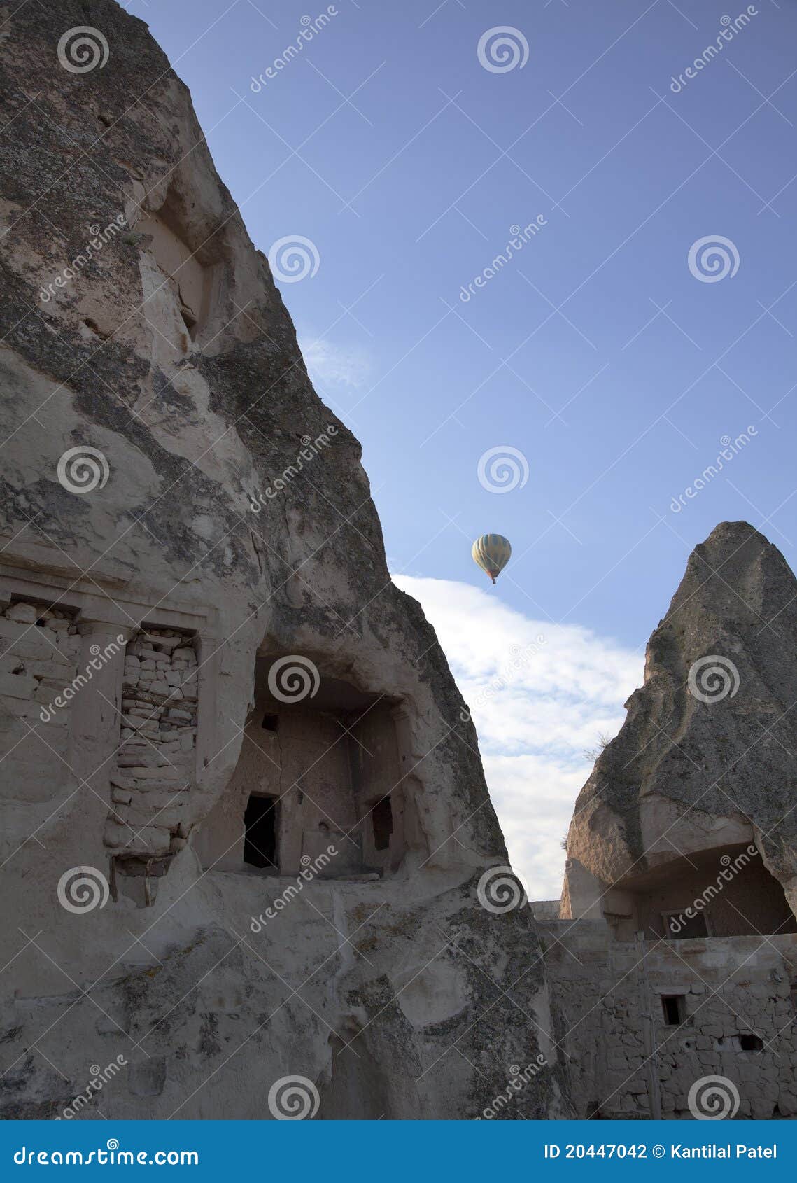 Typical Limestone Homes Cappadocia Turkey Stock Photo - Image of rock ...