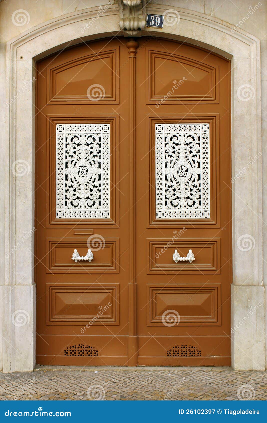 Typical Lisbon door stock image. Image of landscape, doorway - 26102397