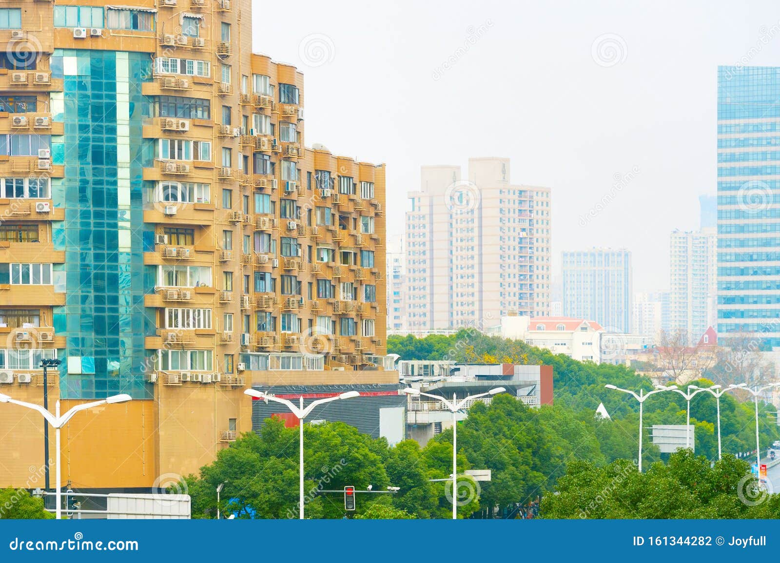 Typical Living Districts Shanghai, China Stock Photo - Image of crowded ...