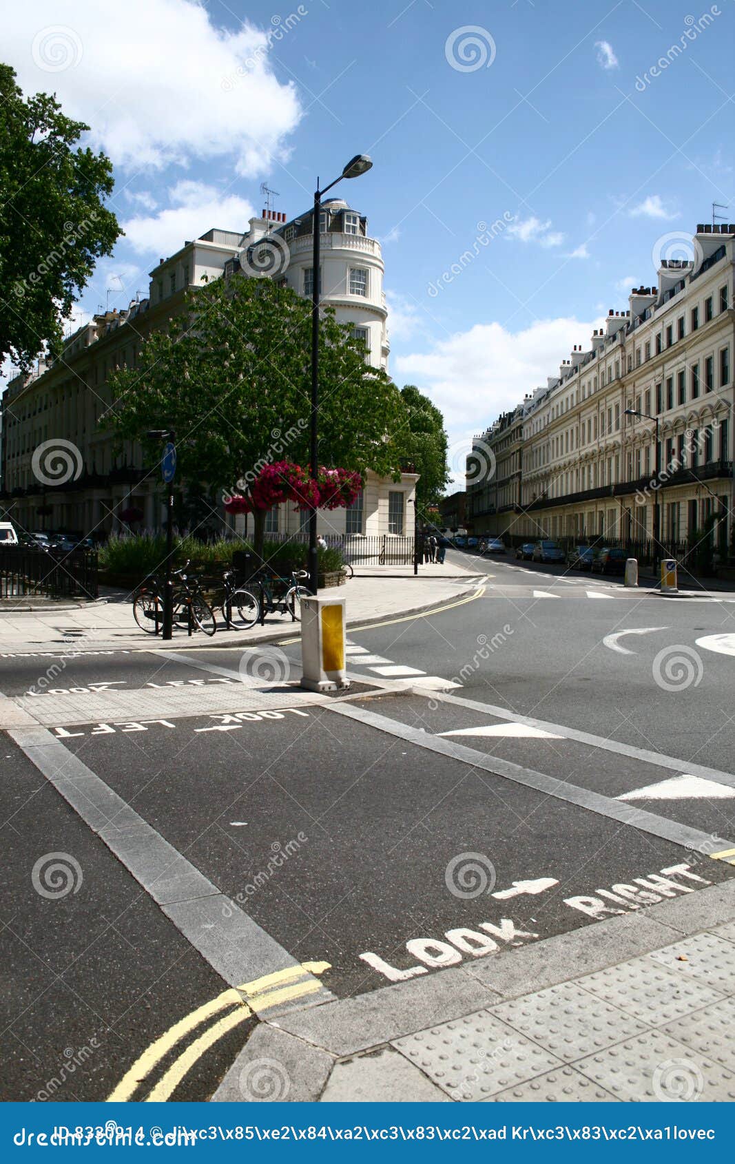Typical London street stock photo. Image of road, kingdom - 8330914