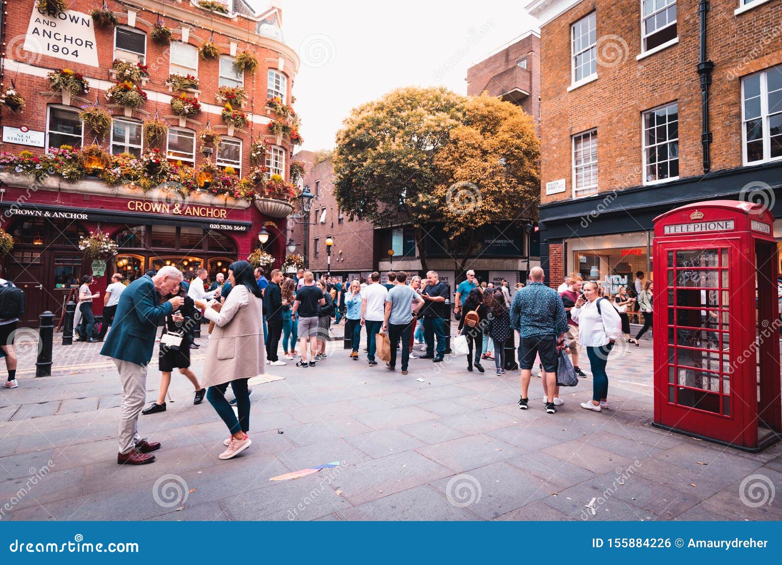 Typical London street editorial photo. Image of culture - 155884226