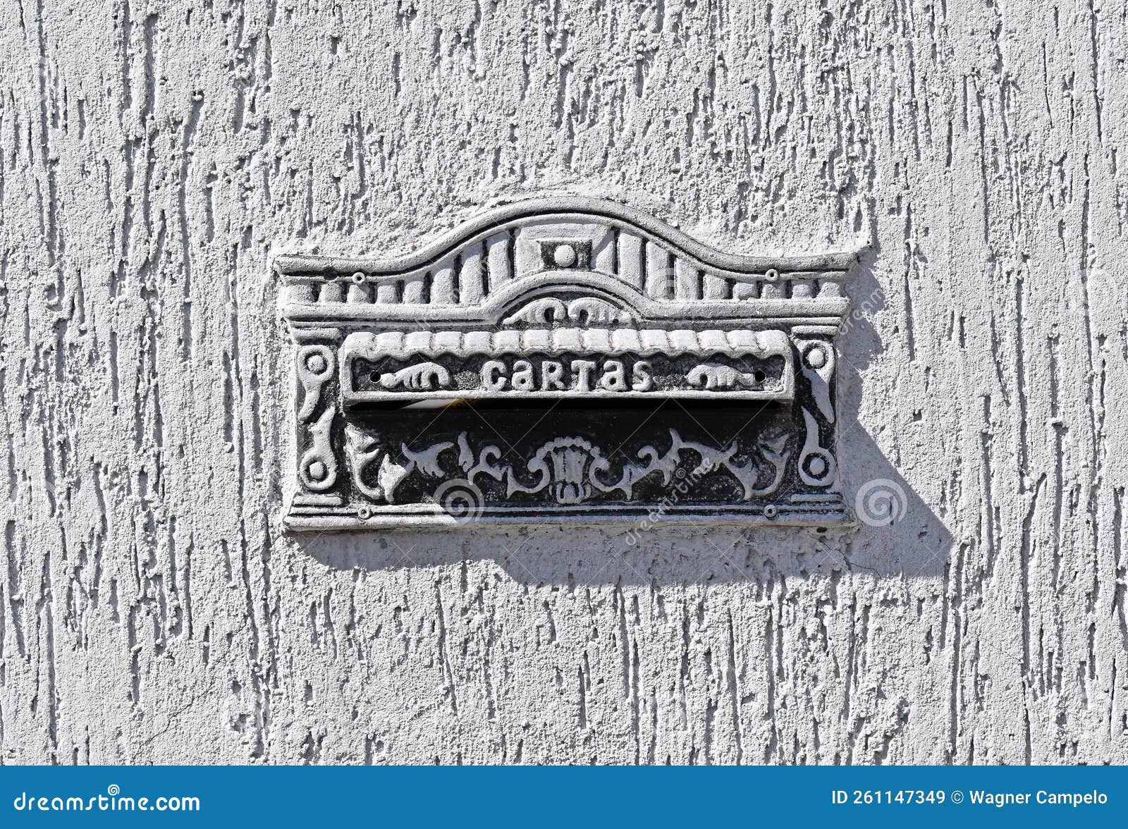 Typical Mail Box on Wall in Teresopolis Stock Image - Image of ...