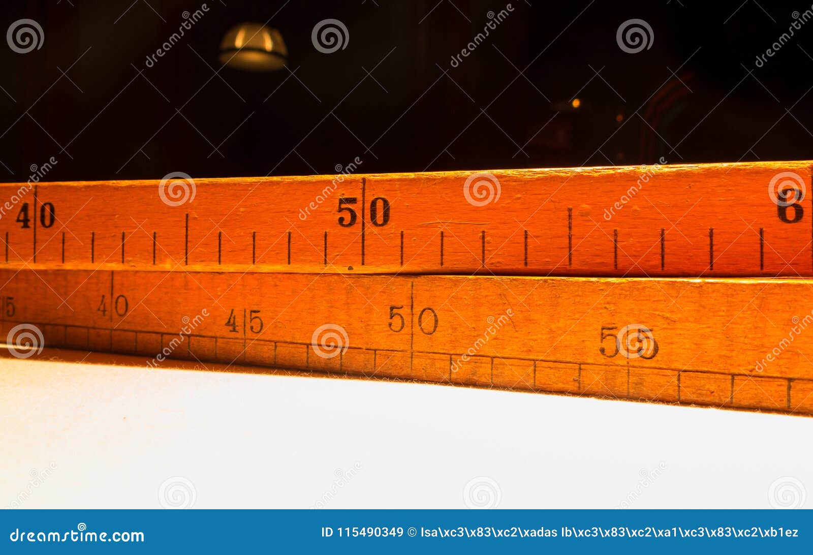 Typical Measuring Tools Used in Tailor Stock Image - Image of ...