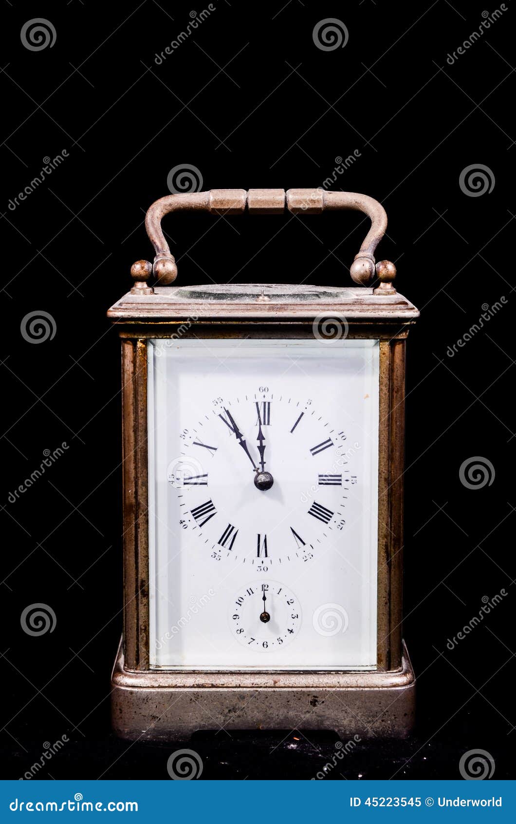 Typical Mechanical Alarm Clock Stock Image - Image of gear, mechanism ...