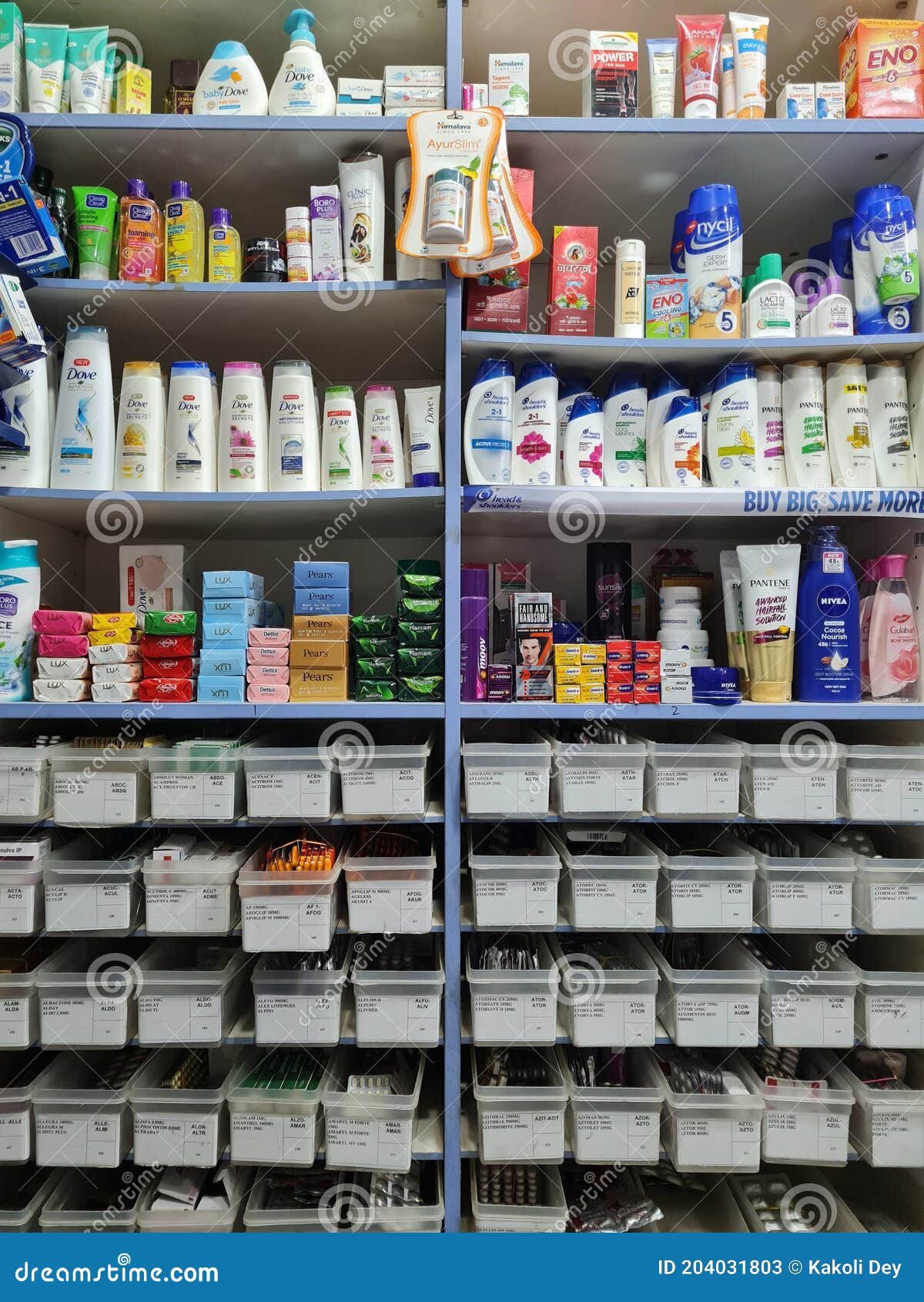 A Typical Medicine Shop or Pharmacy Editorial Stock Photo - Image of ...