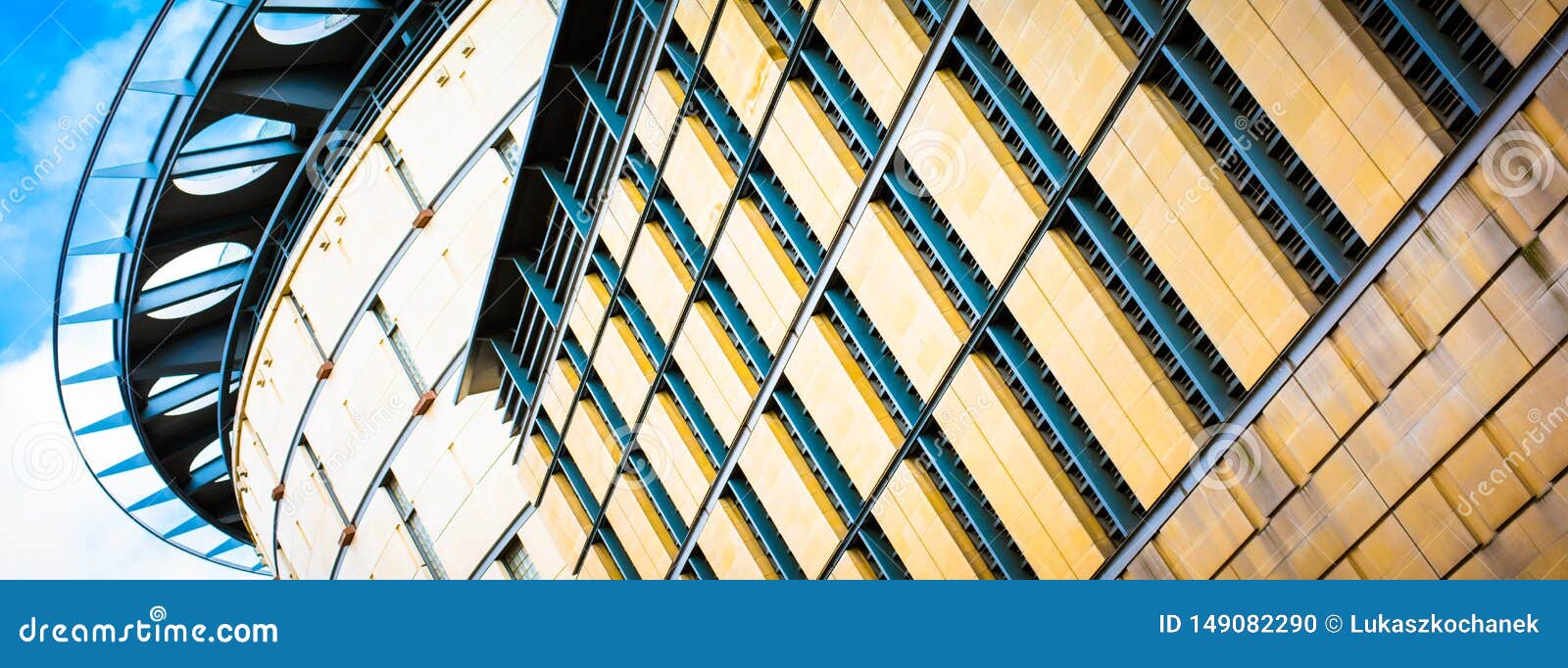 Typical Modern Buildings of Edinburgh Stock Photo - Image of colorful ...