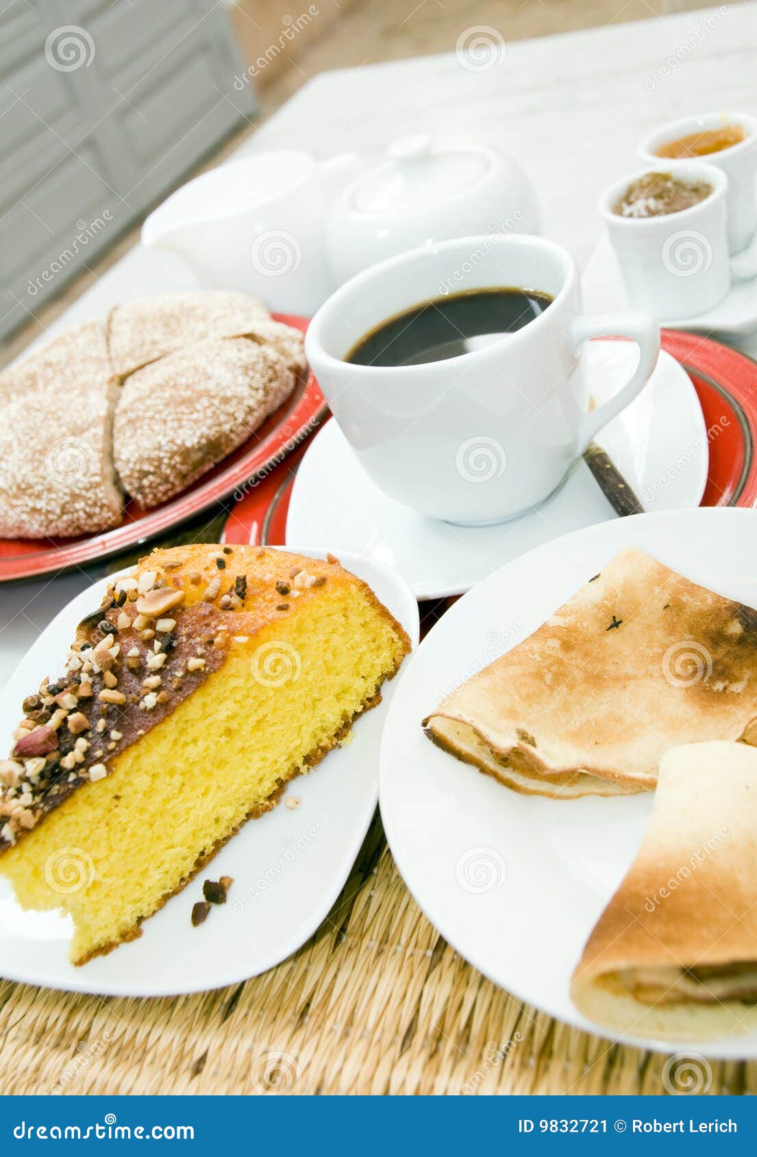 Typical moroccan breakfast stock image. Image of travel - 9832721