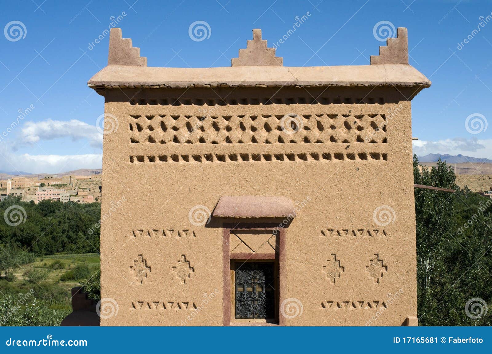Typical Moroccan house stock image. Image of destination - 17165681